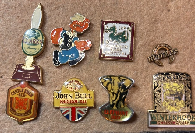BEER PIN BADGES - Castle Eden, Ruddles, Clark’s and More £17.22 ...