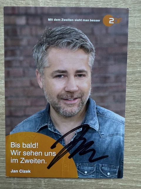 Jan Cizek Originalautogramm Zdf Bares Für Rares Eur 111 Picclick De