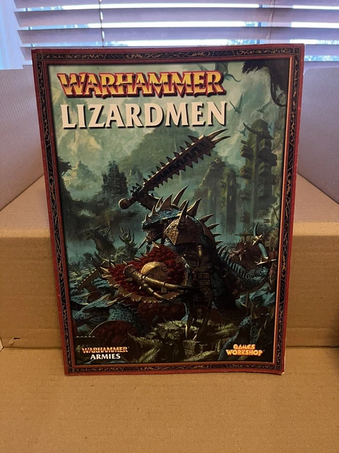 GAMES WORKSHOP - Warhammer Fantasy - Lizardmen 7th Edition Army Book /Codex. £7.00 - PicClick UK