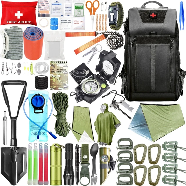 SURVIVAL KIT MEDICAL Tactical Backpack First Aid for Camping Hunting Emergency £98.98 - PicClick UK