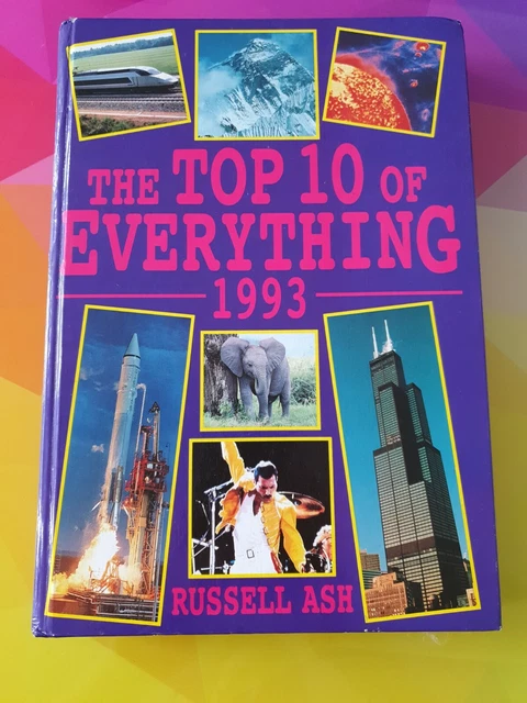 THE TOP 10 of Everything - Russell Ash. 1993 £0.10 - PicClick UK