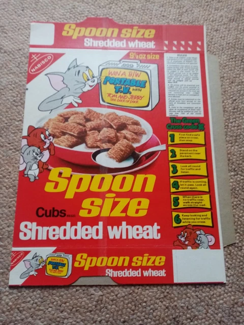 NABISCO SHREDDED WHEAT Cereal Packet Green Cross Code. £7.48 - PicClick UK