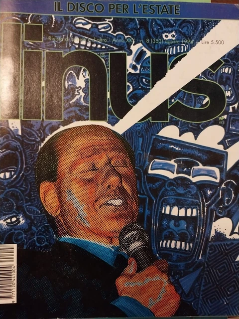 LINUS 8-1994 GUIDO Crepax Jacopo Fo Altan Bill Watterson Gigi Gatti ...