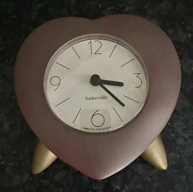 VINTAGE TIMESTONE LONGFORD Design BASKERVILLE Sun Shape Clock Celestial ...