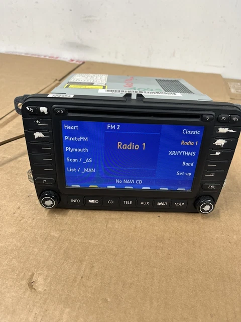 VW GOLF MK5 04-08 Radio Cd Player Head Unit 1T0035194A EUR 64,58 ...
