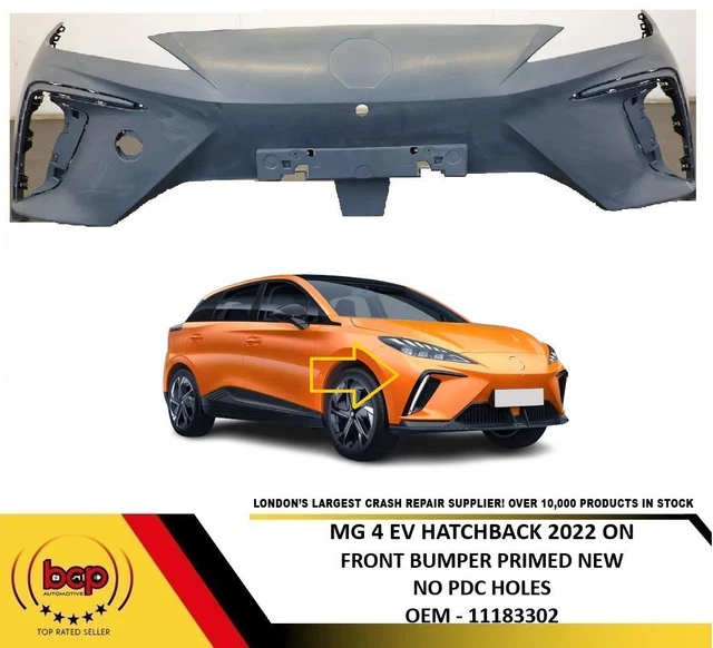 MG4 EV 2022 Onwards Front Bumper Upper Section No Parking Sensors ...