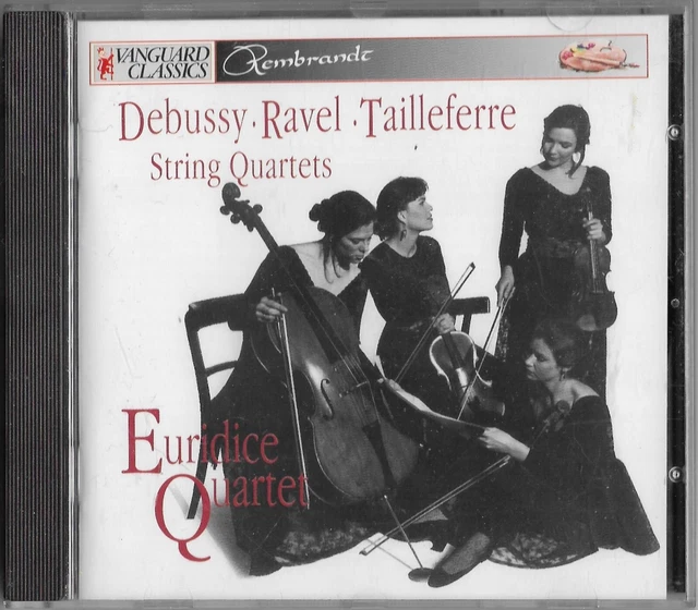 QUATUOR DEBUSSY, RAVEL, Tailleferre, Euridice - Quatuors à cordes (CD, 1995) EUR 21,15 - PicClick FR