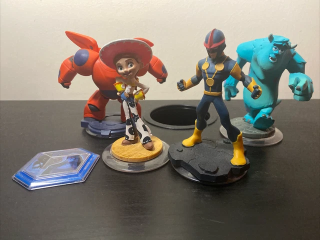 DISNEY INFINITY BIG Hero / Toy Story / Monsters inc Figure Bundle £4.99 ...