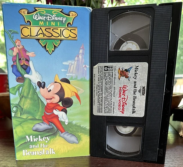 WALT DISNEY MINI Classics Vhs Mickey's Magical World & Mickey And The ...