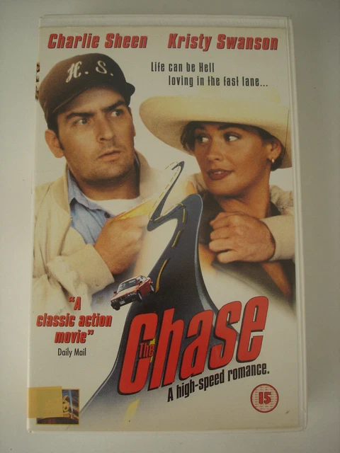 THE CHASE - Charlie Sheen, Kristy Swanson - Big Box VHS Video £13.00 ...