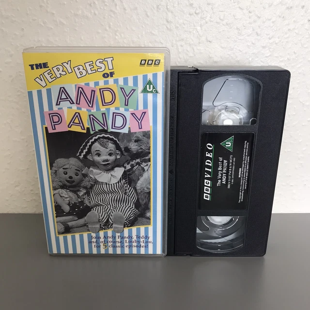THE VERY BEST Of Andy Pandy - Bbc Vhs Video - Rare / Childrens £4.95 ...