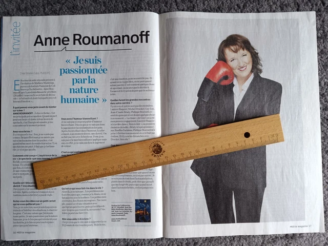 ANNE ROUMANOFF - Magazine Midi Juillet 2024 EUR 7,00 - PicClick FR