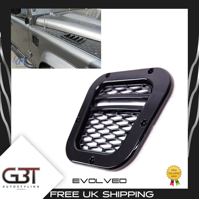 FOR LAND ROVER Defender Side Wing Vent Intake Upgrade SVX XS Style ...