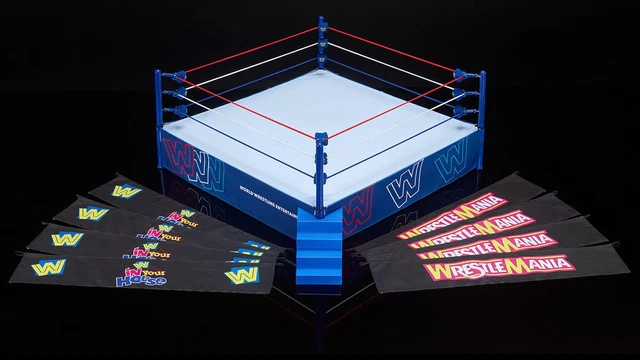 MATTEL CREATIONS WWE Ultimate Edition New Generation arena RING ONLY ...