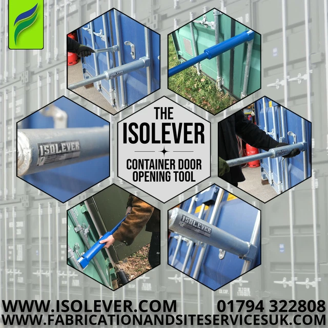 SHIPPING CONTAINER DOOR opening tool Patent product ex Dorset depot £60 ...