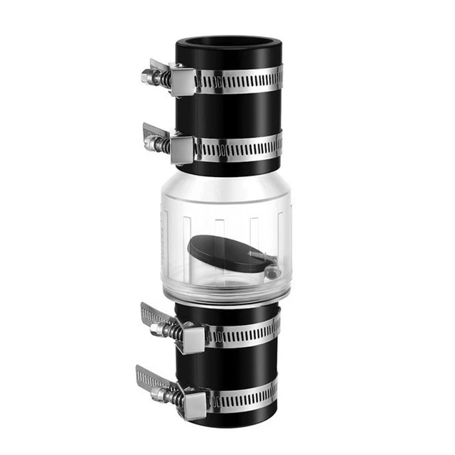 2 Inch Plumbing Check Valve Silent Sewage Type With Spring Loaded 