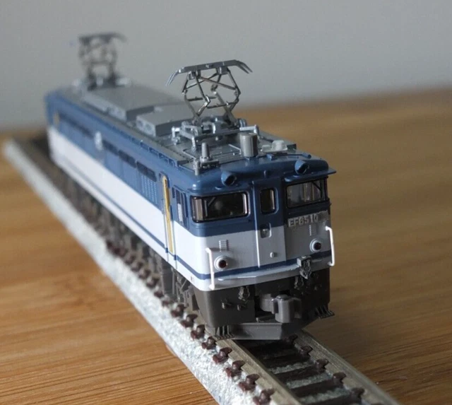 KATO 3019-8 N Gauge JNR EF65 1000 electric locomotive in white and blue £90.00 - PicClick UK