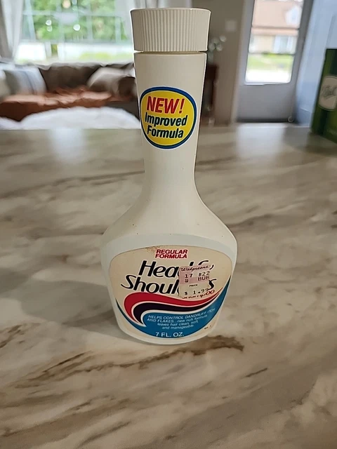 VINTAGE HEAD & Shoulders Shampoo 80's 7 Fl. Oz. Dandruff Control NOS ...