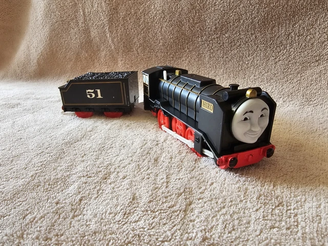 TOMY TRACKMASTER THOMAS And Friends Black Train Hiro With Tender B90 £ ...