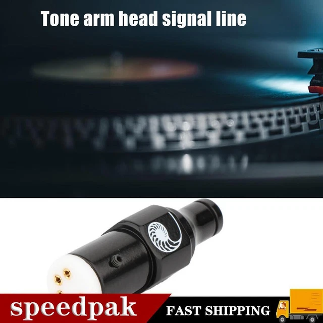 CARDAS TURNTABLE 5 Pin DIN Female Plug Tonearm Connector Jack Y5P4 LP ...