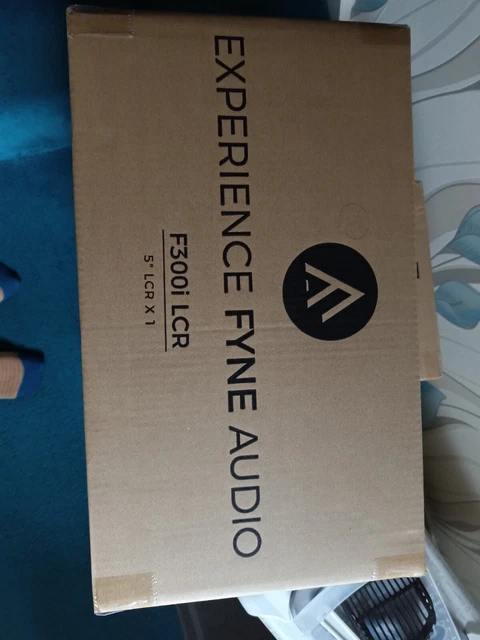 FYNE AUDIO F300I LCR light oak Single LCR speaker boxed £110.00 ...