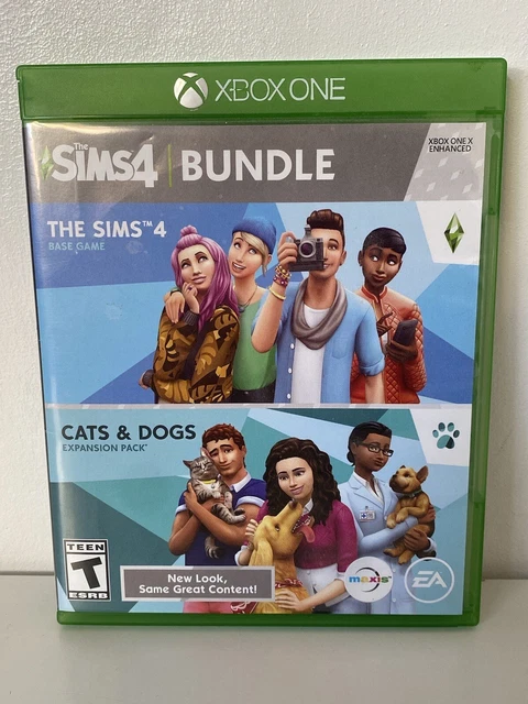 THE SIMS 4 Bundle: The Sims 4 + Cats and Dogs Expansion Pack (Xbox One ...