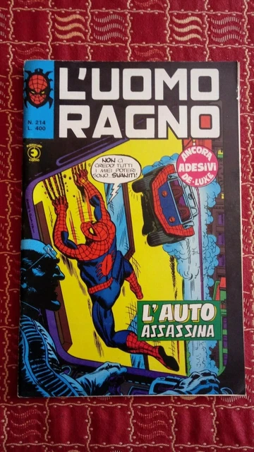 L'UOMO RAGNO 214 Corno Con Adesivi Attaccati - Completa La Collezione EUR 59,99 - PicClick IT