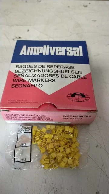 SEÑALADORES DE CABLES LOTE DE 2000 UNIDADES AMPLIVERSAL 41404428 EUR 21 ...