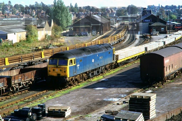 35MM SLIDE BR British Railways Diesel Loco Class 47 47403 Hereford 1986 ...