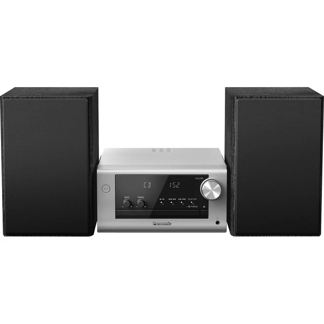 PANASONIC SC-PM702EB-S 80 Watt Mini Hi-Fi System Bluetooth Hi-Fi System ...