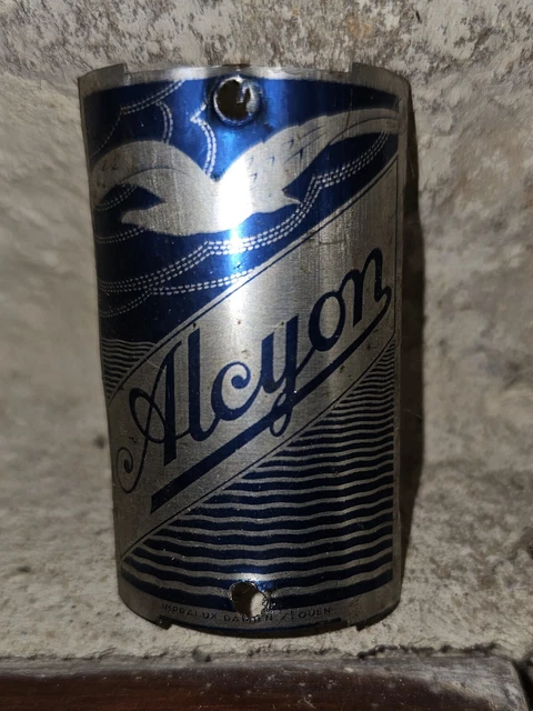 PLAQUE ALCYON Vélo Ancien Altes Fahrrad Bici Epoca Vintage EUR 9,50 ...
