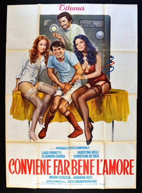 MANIFESTO EST D’ACCORD Far Bien AMOUR Gigi Proietti Giorgi Belles De Sica M338 EUR 44,18 ...