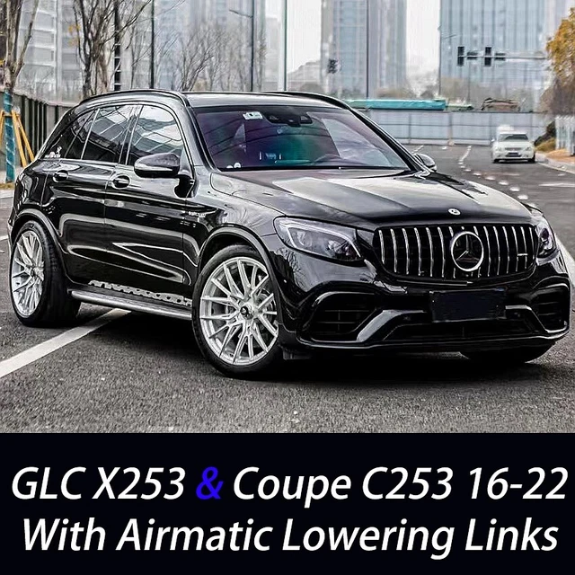 FOR 16-22 MERCEDES Benz GLC Adjustable Airmatic Lowering Links Kit X253 ...