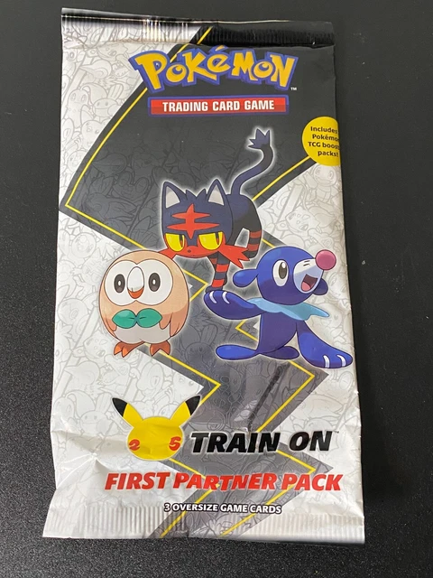 POKEMON TCG ALOLA First Partner Pack 25th Anniversary |BRAND NEW SEALED ...