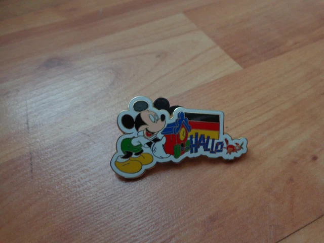 DISNEY DLRP DISNEYLAND Paris Mickey Mouse ' Hallo 'Allemagne Broche ...