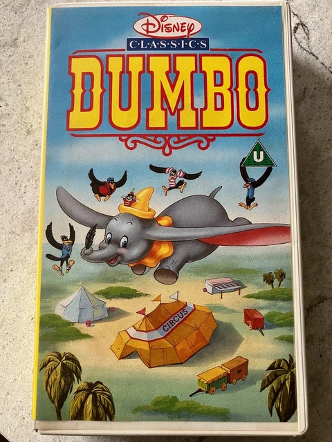DUMBO WALT DISNEY Classic VHS Video - Rare Cover £37.12 - PicClick UK