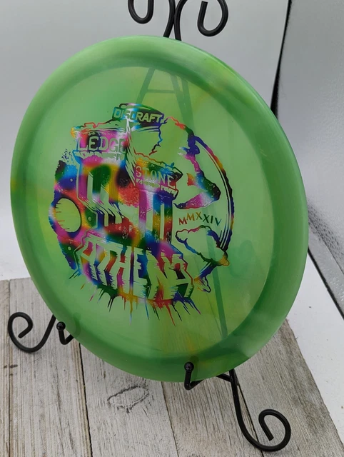 NEW DISCRAFT LEDGESTONE 2024 Z Swirl Athena Driver Disc Golf Disc 173 ...