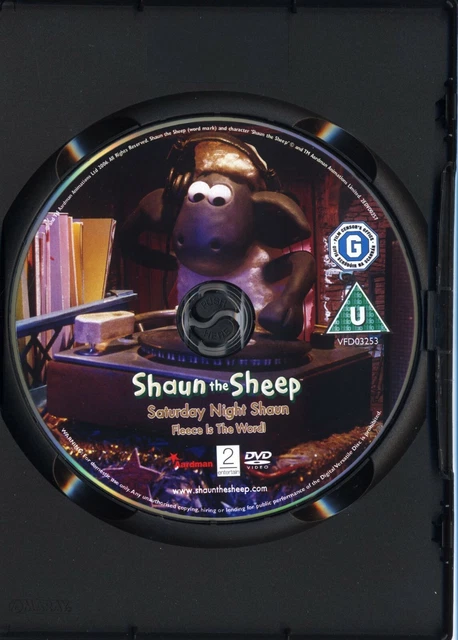 SHAUN THE SHEEP - Saturday Night Shaun Fleece Is The Word - Region 2 ...
