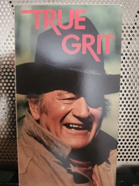 TRUE GRIT VHS John Wayne, Glen Campbell, Kim Darby, Robert Duval ...