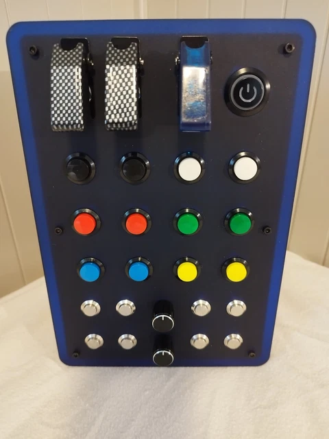 REAPERWARE 30-PRO BUTTON Box Sim Racing Flight Sim Garantie bis 09/2025 ...