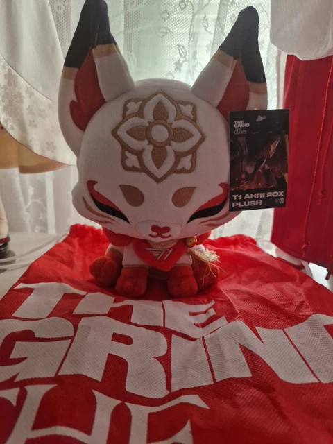 LEAGUE OF LEGENDS Ahri Fox Plush T1 Faker New World 2023 LOL Plüsch ...