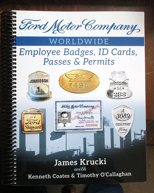 FORD MOTOR COMPANY Worldwide Employee Badges, ID Cards, Passes and ...
