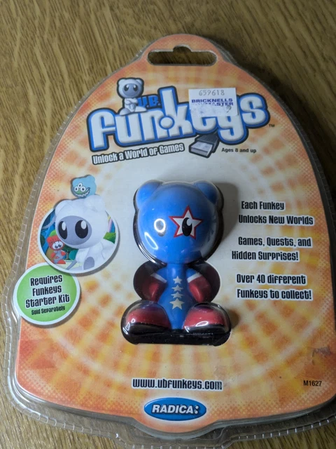 MATTEL RADICA UB Funkeys Vroom Blue 2007 Factory Sealed Figure £9.99 ...