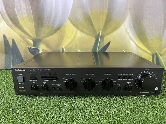 TECHNICS SU-A60 DIGITAL Control Amplifier Preamplifier Preamp Built In ...
