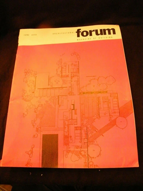 ARCHITECTURAL FORUM MAGAZINE of Building June 1949 £96.23 - PicClick UK