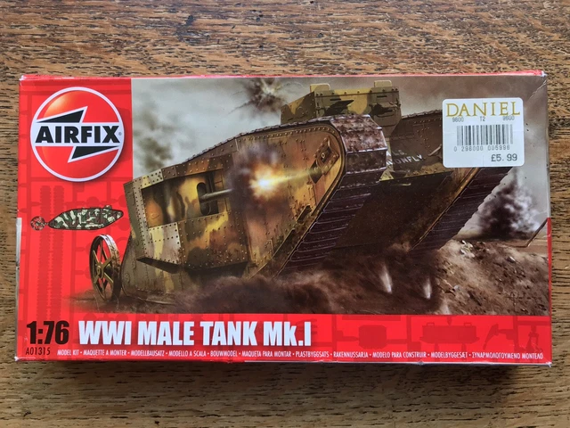 AIRFIX A01315, 1:76 WWI Male Tank Mk.1. New Unopened EUR 10,20 ...
