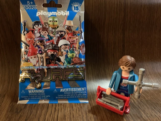 PLAYMOBIL BOB THE Builder Construction Handy Man Figure Series 15 70025 ...