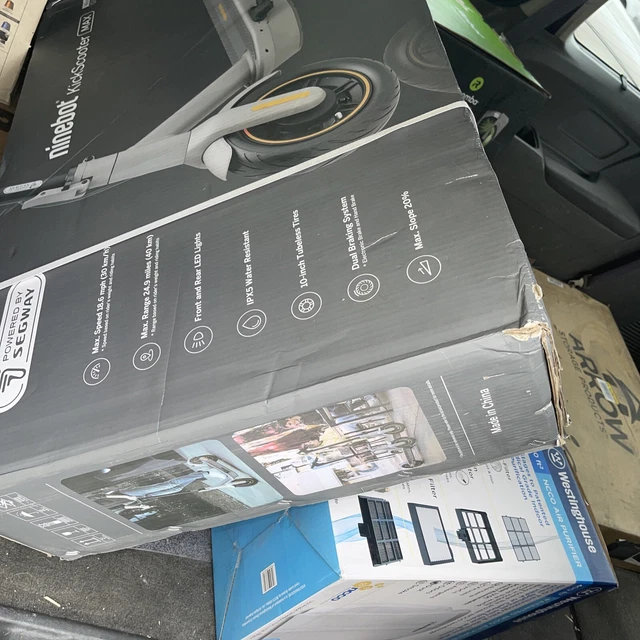 SEGWAY NINEBOT MAX G30LP Plus Electric Scooter 18.6MPH Max Speed 25 ...