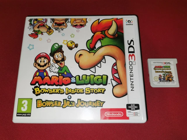 MARIO & LUIGI: Bowser's Inside Story and Bowser Jr.'s Journey PAL UK EUR 51,42 - PicClick IT