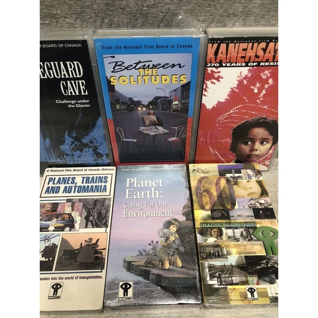 NFB FILM BOARD Canada & More VHS Rare Lot of 6 ONF Movies Documentaries ...